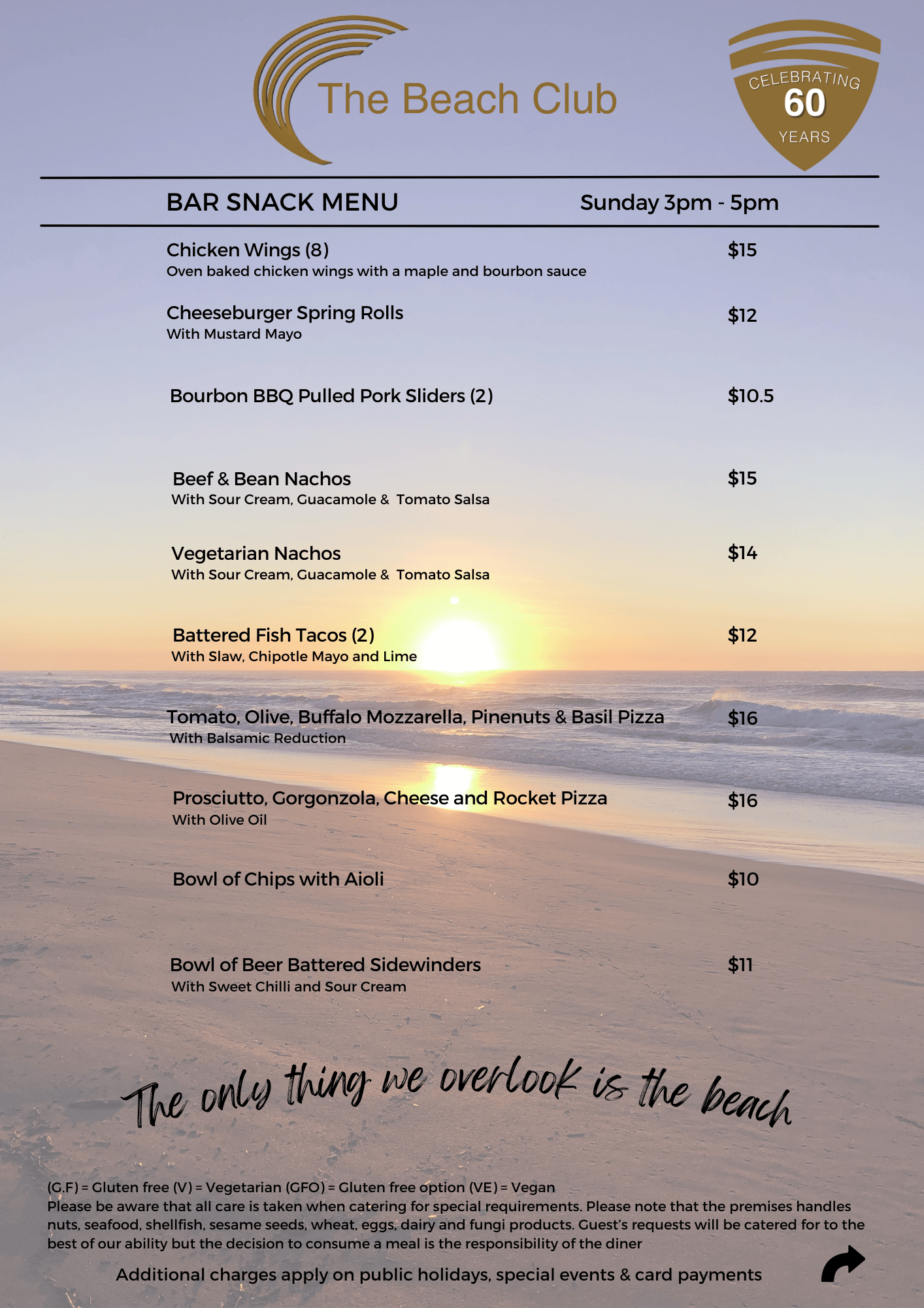 FOOD & DRINK - The Beach Club